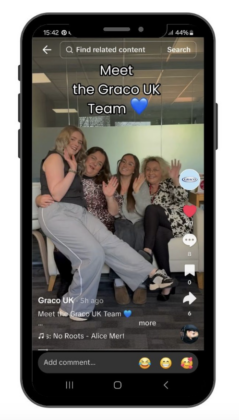 Graco to Debut on TikTok - Nursery Today